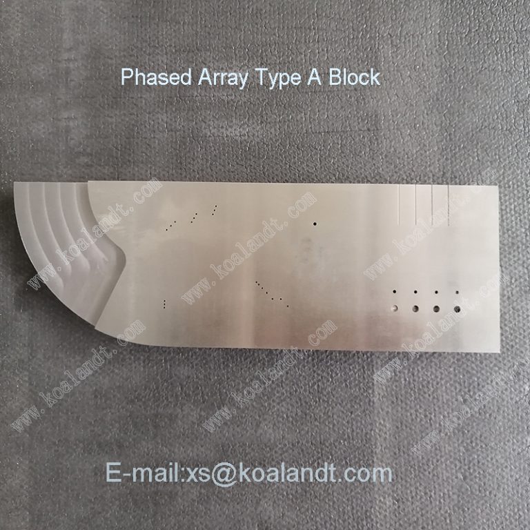 Phased Array Type A Block - 共享试块-共享超声波试块-山东考拉检测设备有限公司